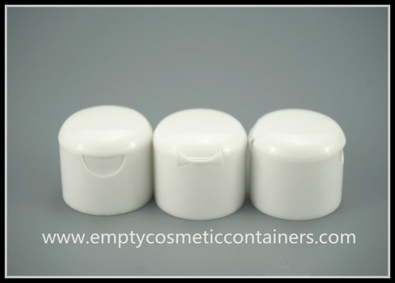 Cosmetic Bottle Recycle Plastic Bottle Caps , Shampoo Disc Cap