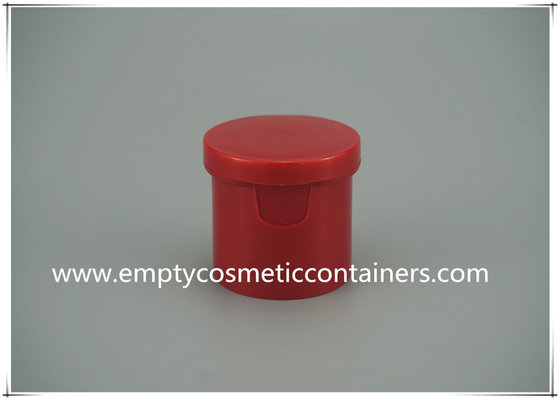 Red Shampoo Bottle Flip Top Cap Disc Cap No Spill With Eco Friendly