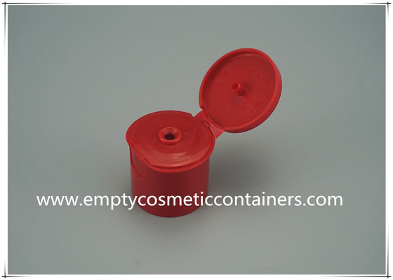Red Shampoo Bottle Flip Top Cap Disc Cap No Spill With Eco Friendly