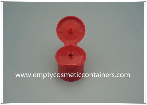 Red Shampoo Bottle Flip Top Cap Disc Cap No Spill With Eco Friendly