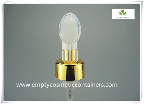 Golden PP Cosmetic Plastic Bottle Pump for Face Cream Bottle