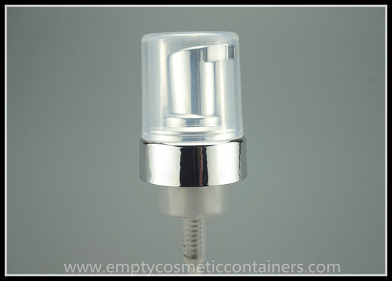Decorative Silver Color  Plastic Bottle Pump 42mm Corrision Resistant