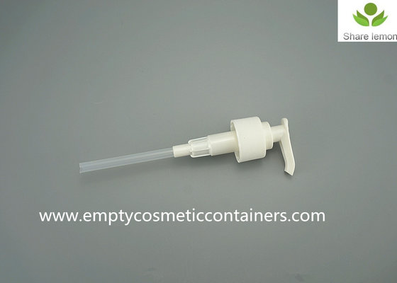 White PP Plastic Bottle Pump Soap Dispenser Pump Recyclable Leak Proof