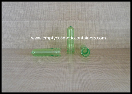 9g Green PET Bottle Preform Plastic Injection Molding Customized