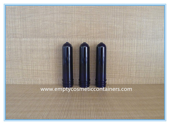 Black PET Bottle Preform with Screw Cap for Cosmetic Packing Bottle
