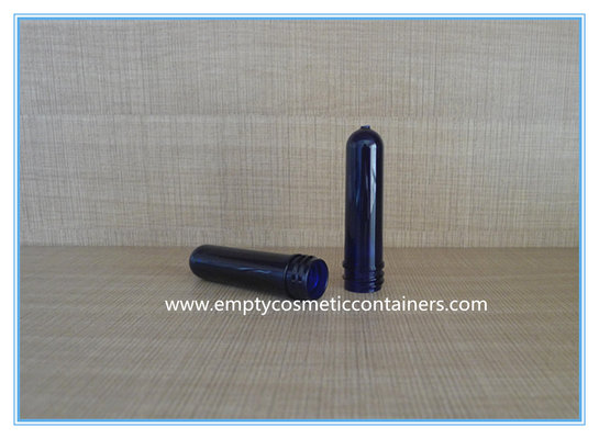 Black PET Bottle Preform with Screw Cap for Cosmetic Packing Bottle