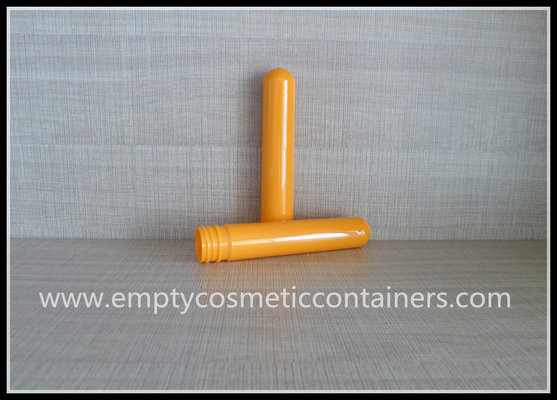 Orange PET Bottle Preform 28mm Pco Neck / Water Bottle Preform