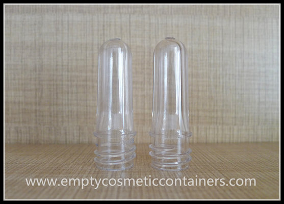 Cylinder Clear PET Bottle Preform , 2 Liter Bottle Preforms 18Mm Neck