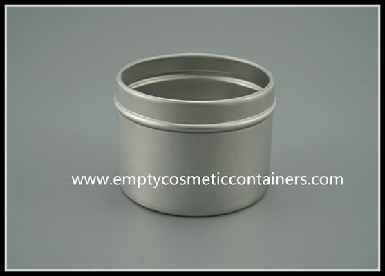 Mini Round Aluminum Jars Packaging 60ml Customized For Face Cream