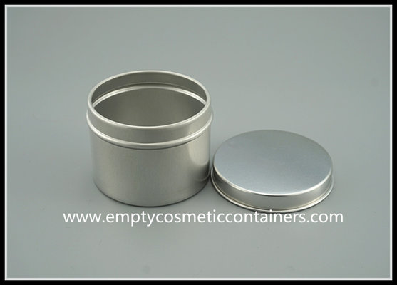 Mini Round Aluminum Jars Packaging 60ml Customized For Face Cream