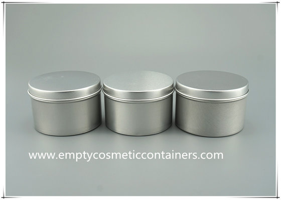 Portable 80 Ml White Aluminium Cosmetic Jars For Hair Care Cream