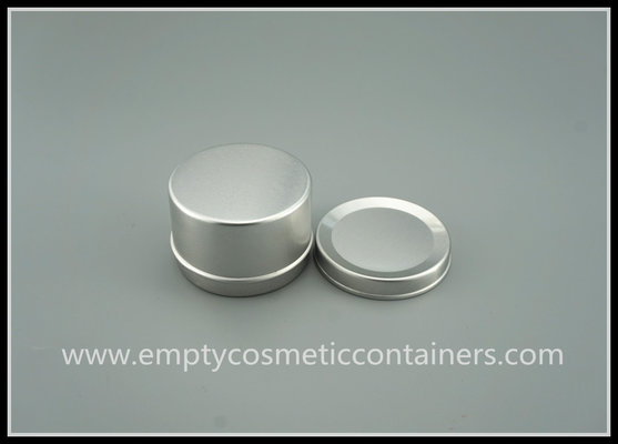 Cream Aluminum Jars