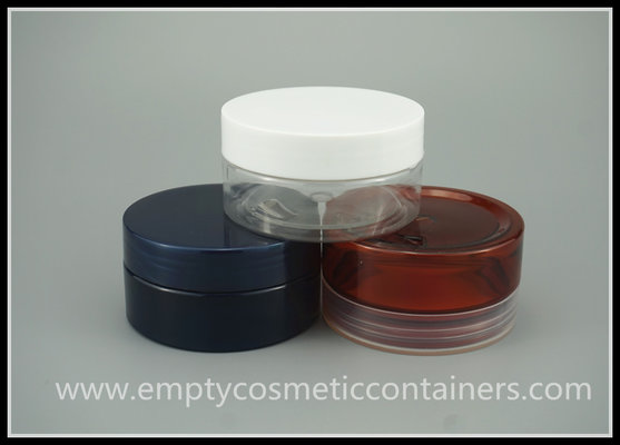 Bath Salt Jar Plastic Cosmetic Container , 80ml Plastic Jars for Cosmetics