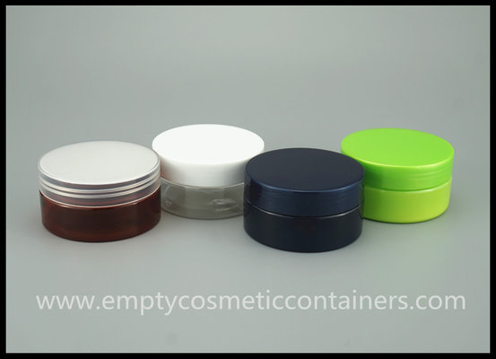 Bath Salt Jar Plastic Cosmetic Container , 80ml Plastic Jars for Cosmetics
