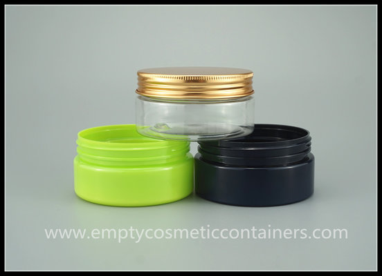 Bath Salt Jar Plastic Cosmetic Container , 80ml Plastic Jars for Cosmetics