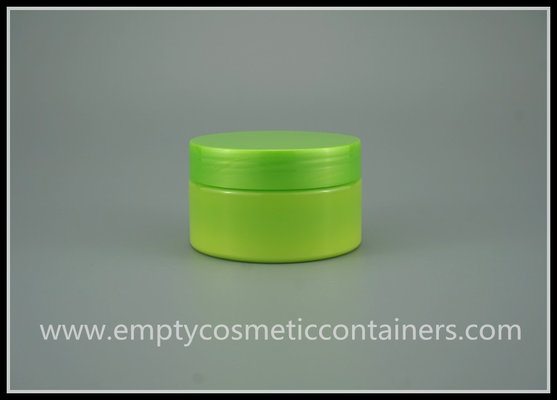Makeup Clear Plastic Jars With Lids , Frosted Cosmetic Plastic Jars