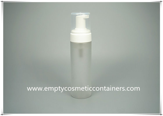 200ml Empty Foam Pump Bottles , Empty Makeup Containers Transparent