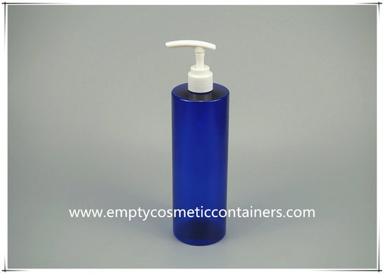 Skincare Plastic Empty Cosmetic Bottles Translucent 500ml PET Portable