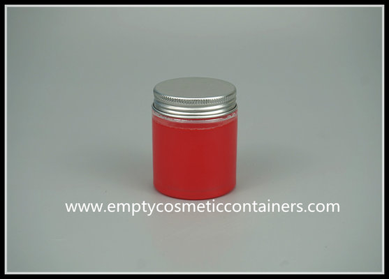 Clear Plastic Cosmetic Jars With Lids , Small Empty Cosmetic Pots