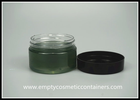 Cylinder Clear Plastic Containers With Lids , Empty Makeup Pots