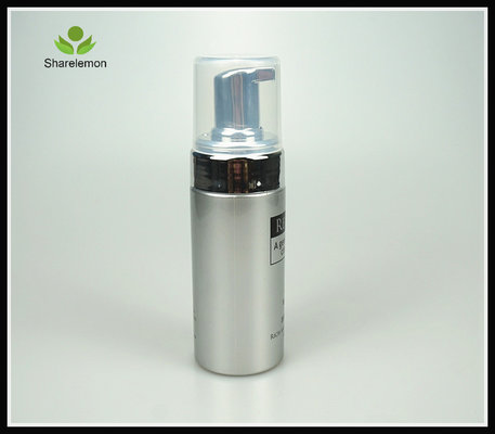 Foam Pump Empty Cosmetic Bottles Cylinder 120ml Plastic Environmental