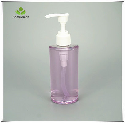 220ML PET Transparent Plastic Empty Cosmetic Bottles , Beauty Product Bottles