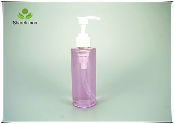 220ML PET Transparent Plastic Empty Cosmetic Bottles , Beauty Product Bottles
