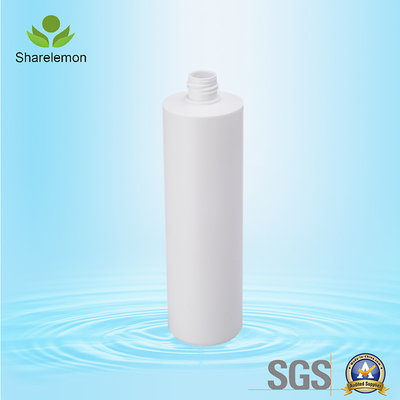 PE Plastic Cylinder Bottles with Pump Sprayer for Hair Conditioner 500ML