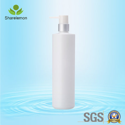 PE Plastic Cylinder Bottles with Pump Sprayer for Hair Conditioner 500ML