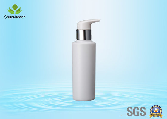 150ml Round White Cylinder Plastic Bottles for Daily Care , Empty Pill Bottles