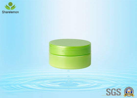 Small 80ml Plastic Cream Jars Containers , Bath Salt Plastic Cosmetic Containers