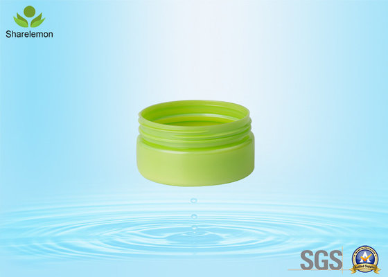 Small 80ml Plastic Cream Jars Containers , Bath Salt Plastic Cosmetic Containers