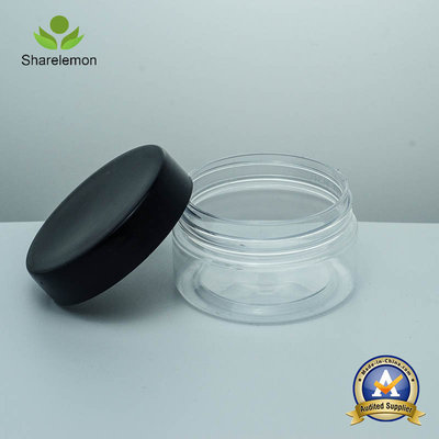 30ML PET Plastic Cosmetic Jars with Lids for Face Cream / Eye Cream