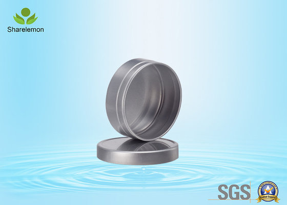 15g Round Silver Aluminum Cosmetic Containers Aluminum Spice Tins