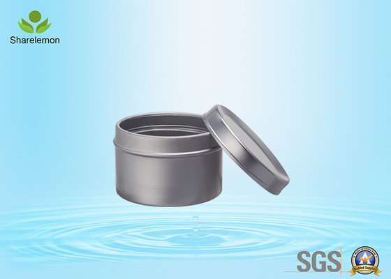 50g Aluminium Cosmetic Jars For Cream , Lotion Makeup Jar With Aluminum Cap