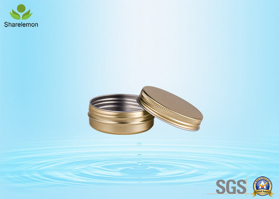 30G Golden Aluminum Jars Sealing Cap Empty Makeup Pots Environmental