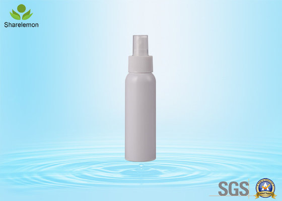 White Plastic Cylinder Bottles with Mist Sprayer for Facial Gel 80ml