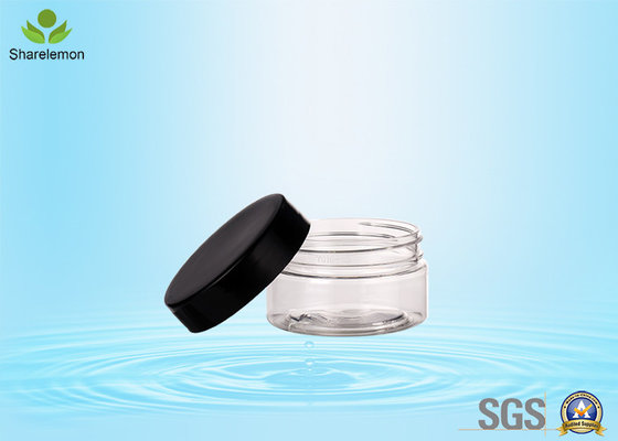 40ml Transparent Plastic Cream Jars with Screw Caps for Face Cream Packing