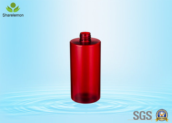Red Plastic Pump Bottles with Pump Sprayer 300ml Large Capacity for Personal Care