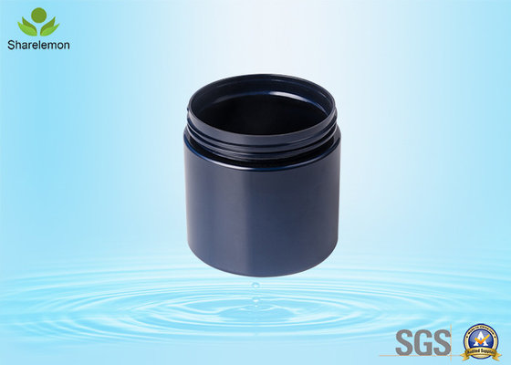 200ML PET Cosmetic Dark Blue Plastic Cream Jar for Hair Care Packaging