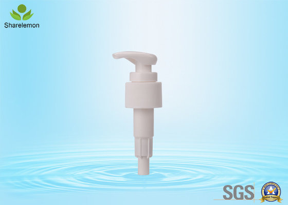 White PP Body Plastic Soap Pump  / Lotion Spray Pump Environmental