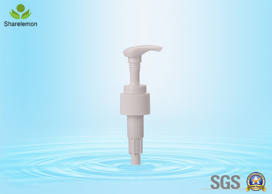 White PP Body Plastic Soap Pump  / Lotion Spray Pump Environmental