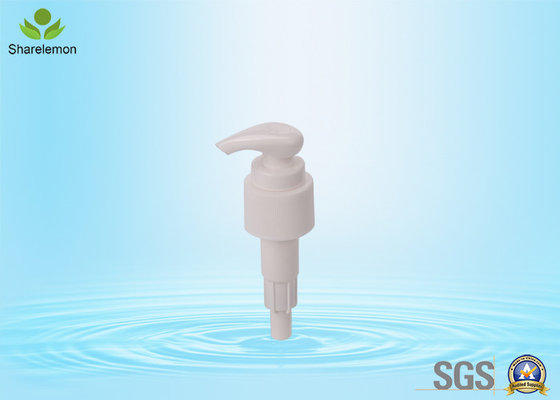 White PP Body Plastic Soap Pump  / Lotion Spray Pump Environmental