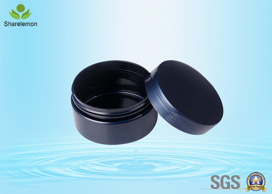 Pet  Plastic Cosmetic Jars 100ml For Face Cream Jar With Screw Cap