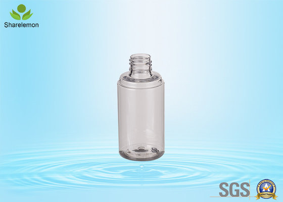 80ml Clear Empty Cosmetic Bottles / Plastic Spray Bottles For Cosmetic Travel Packaging