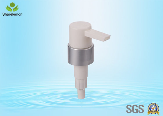 PP Cosmetic Bottle Pump for Face Cream Bottle Packing Platinum Color