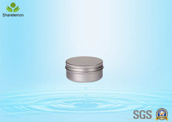 OEM Stackable 50G Aluminum Jars Empty Makeup Jars With Lids