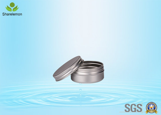 OEM Stackable 50G Aluminum Jars Empty Makeup Jars With Lids