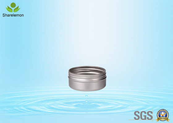 OEM Stackable 50G Aluminum Jars Empty Makeup Jars With Lids