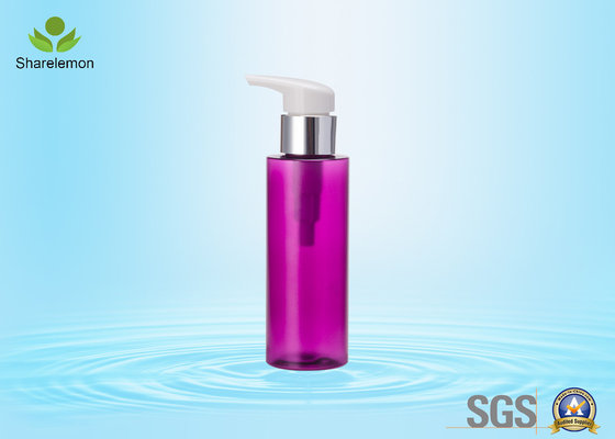 120ml Plastic Lotion Pump Bottles For Cosmetic Cream Packaging